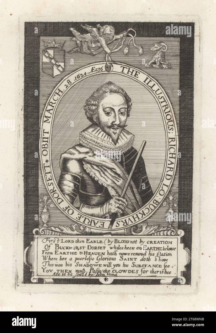 Richard Sackville, Lord Buckhurst, 3rd Earl of Dorset, 1589-1624 ...