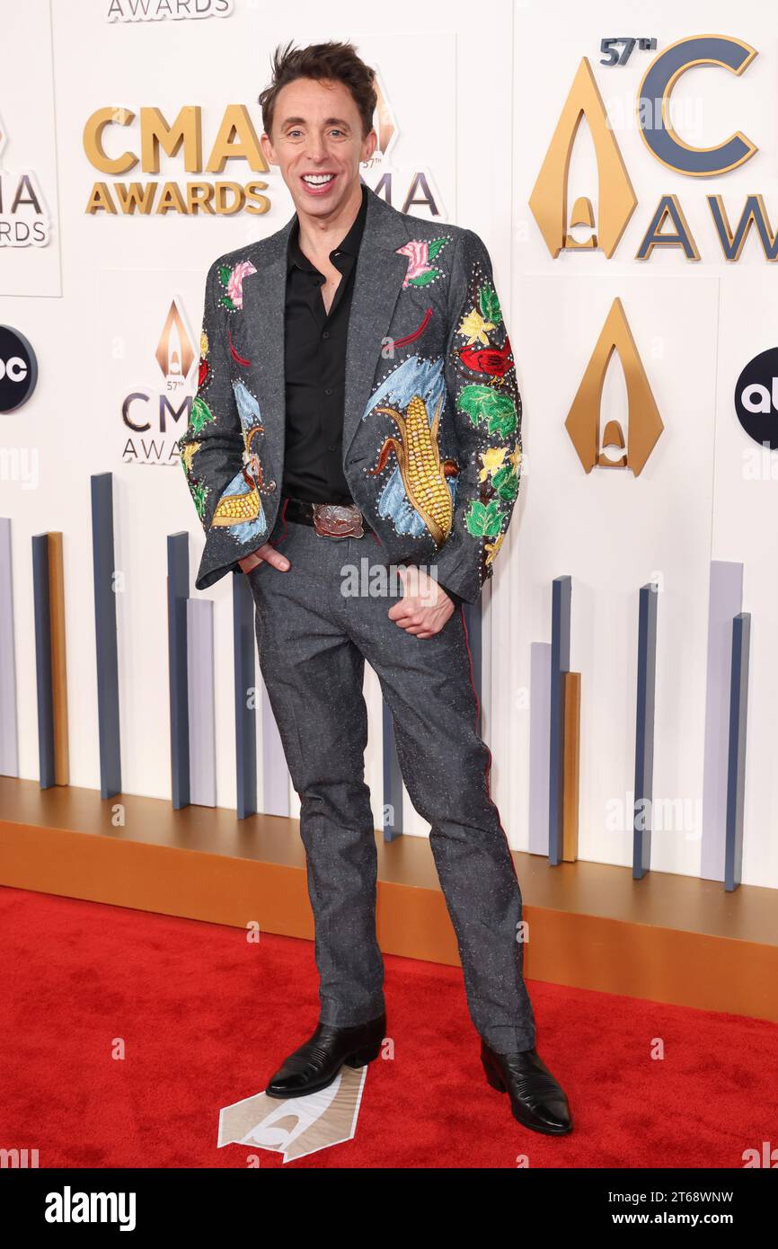 Nashville, USA. 08th Nov, 2023. Kevin Cahoon arriving at the 57th ...