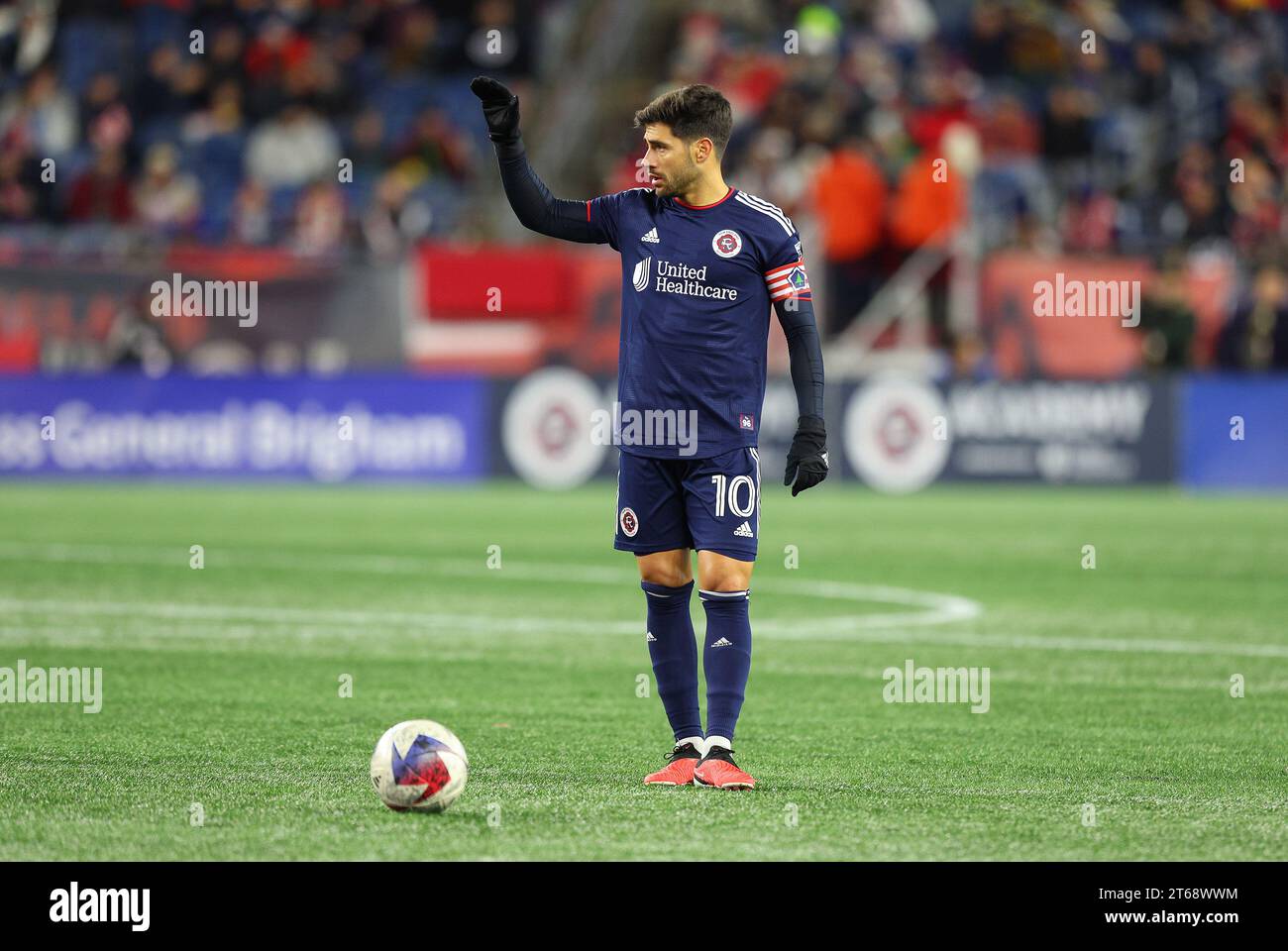 November 8, 2023; Foxborough, MA, USA; New England Revolution ...