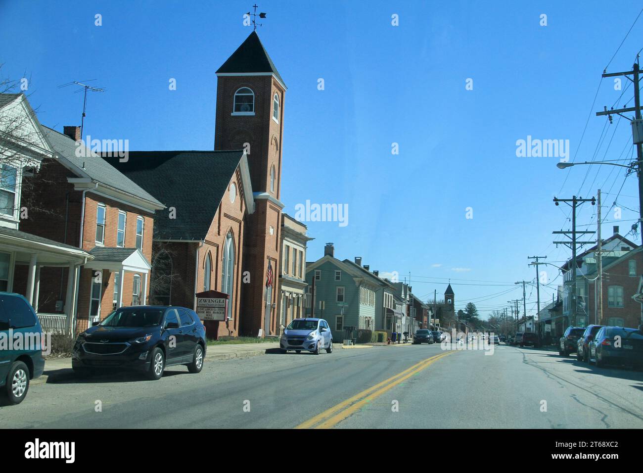 Downtown driving hi-res stock photography and images - Alamy