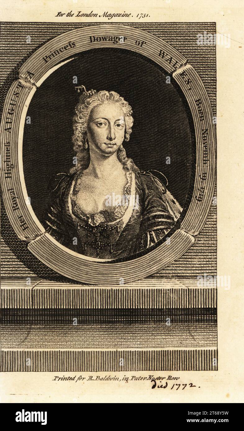 Her Royal Highness Princess Augusta of Saxe-Gotha-Altenburg (1719-1772 ...