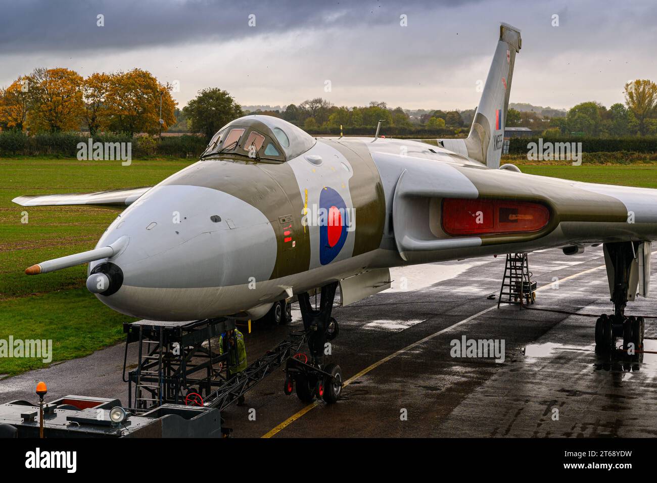 Avro Vulcan XM655 Stock Photo - Alamy