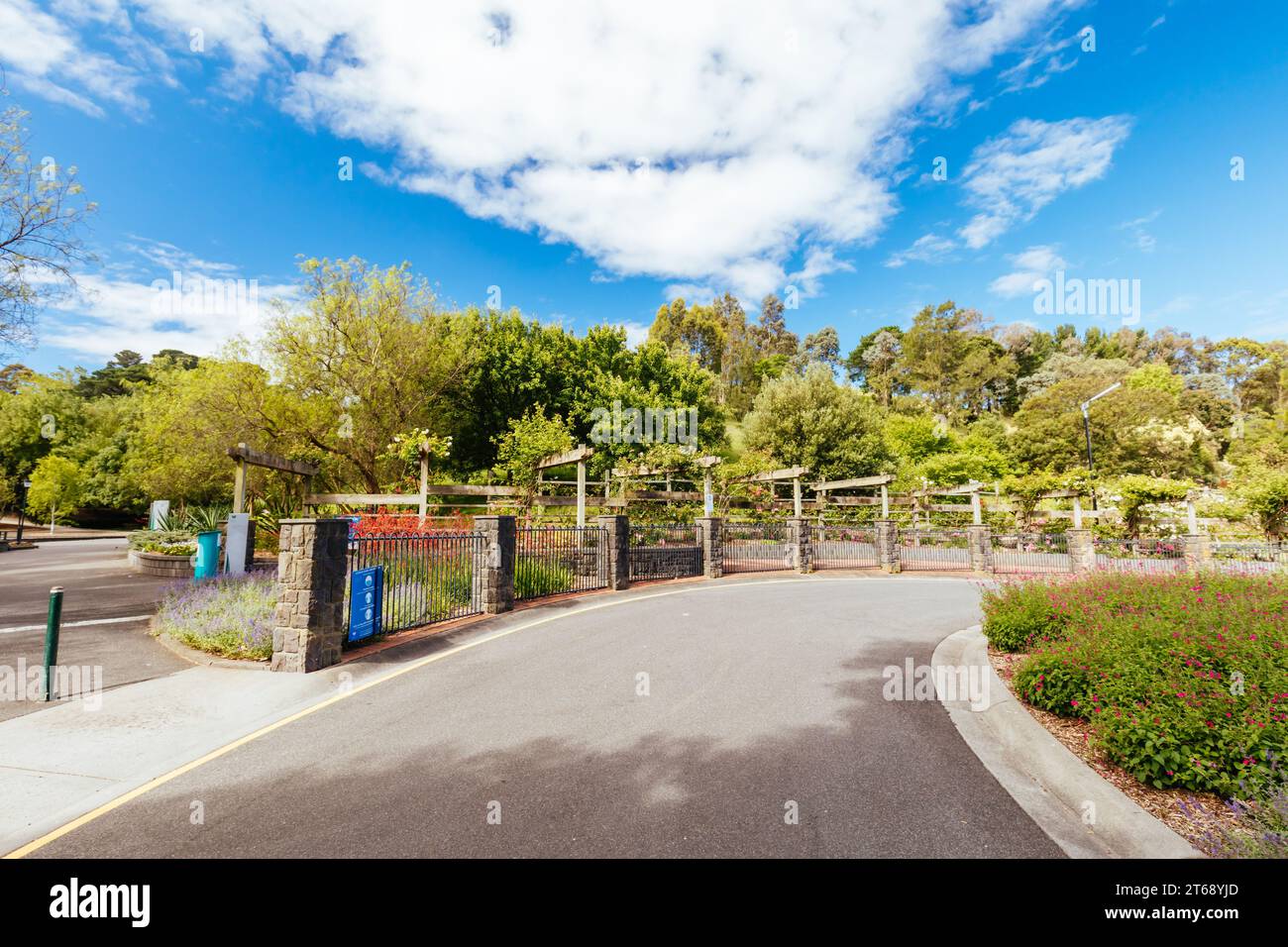Wilson Botanic Park Berwick in a late summer's afternoon in Berwick ...