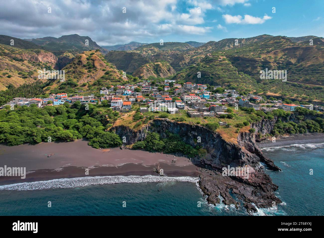Cape verde landscape vegetation hi-res stock photography and images - Alamy