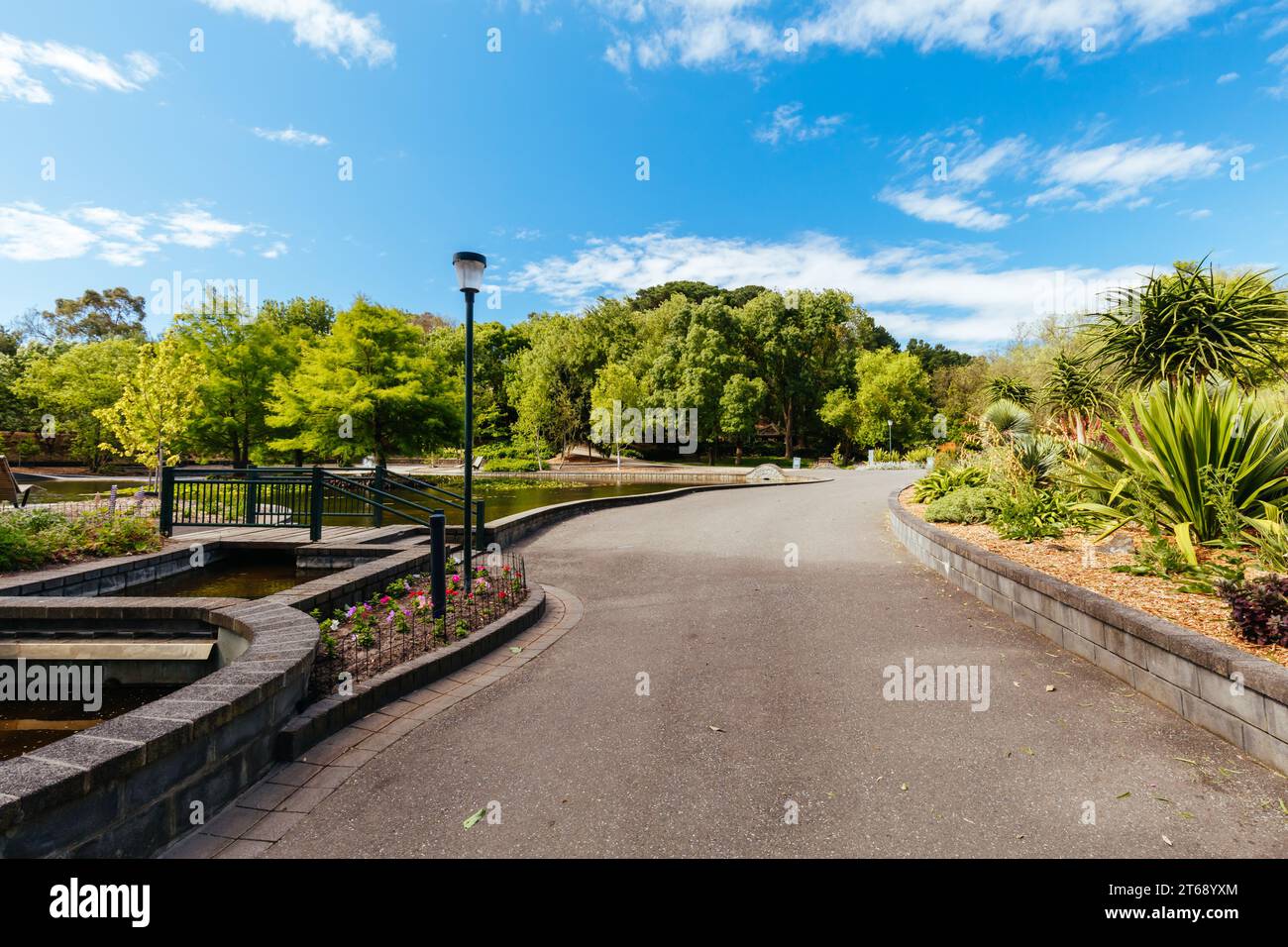Wilson Botanic Park Berwick in a late summer's afternoon in Berwick ...