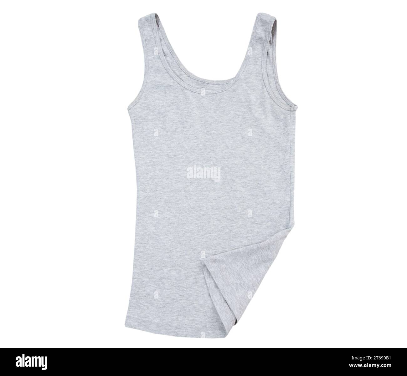 Grey gray tank top hi-res stock photography and images - Alamy