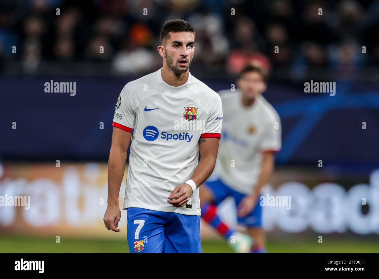 Hamburg, Germany. 07th Nov, 2023. Ferran Torres of FC Barcelona seen in ...