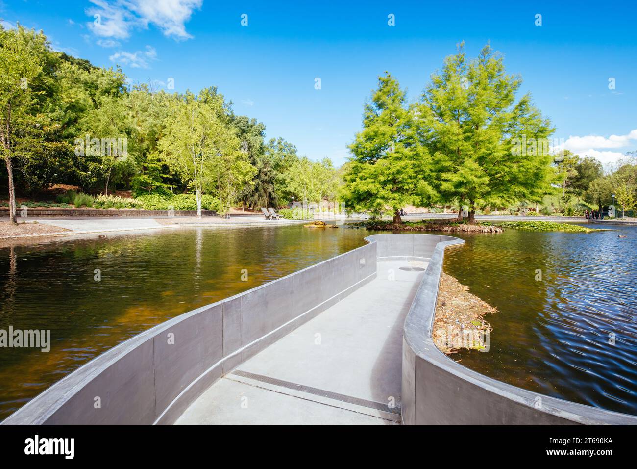 Wilson Botanic Park Berwick in a late summer's afternoon in Berwick ...