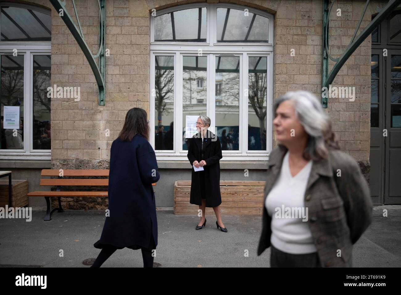 Paris, France. 09th Nov, 2023. French prime Minister Elisabeth Borne ...