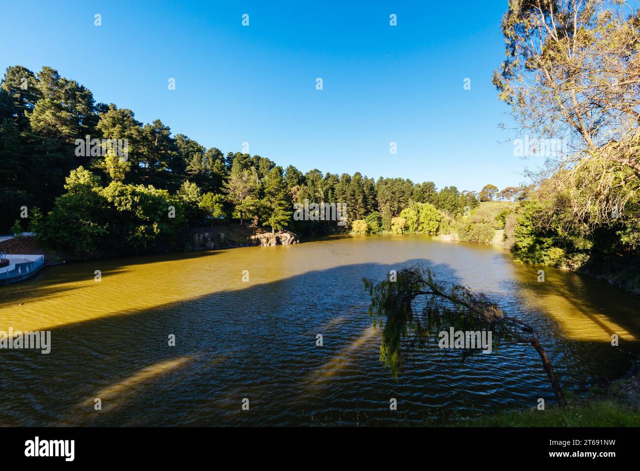Wilson Botanic Park Berwick in a late summer's afternoon in Berwick ...