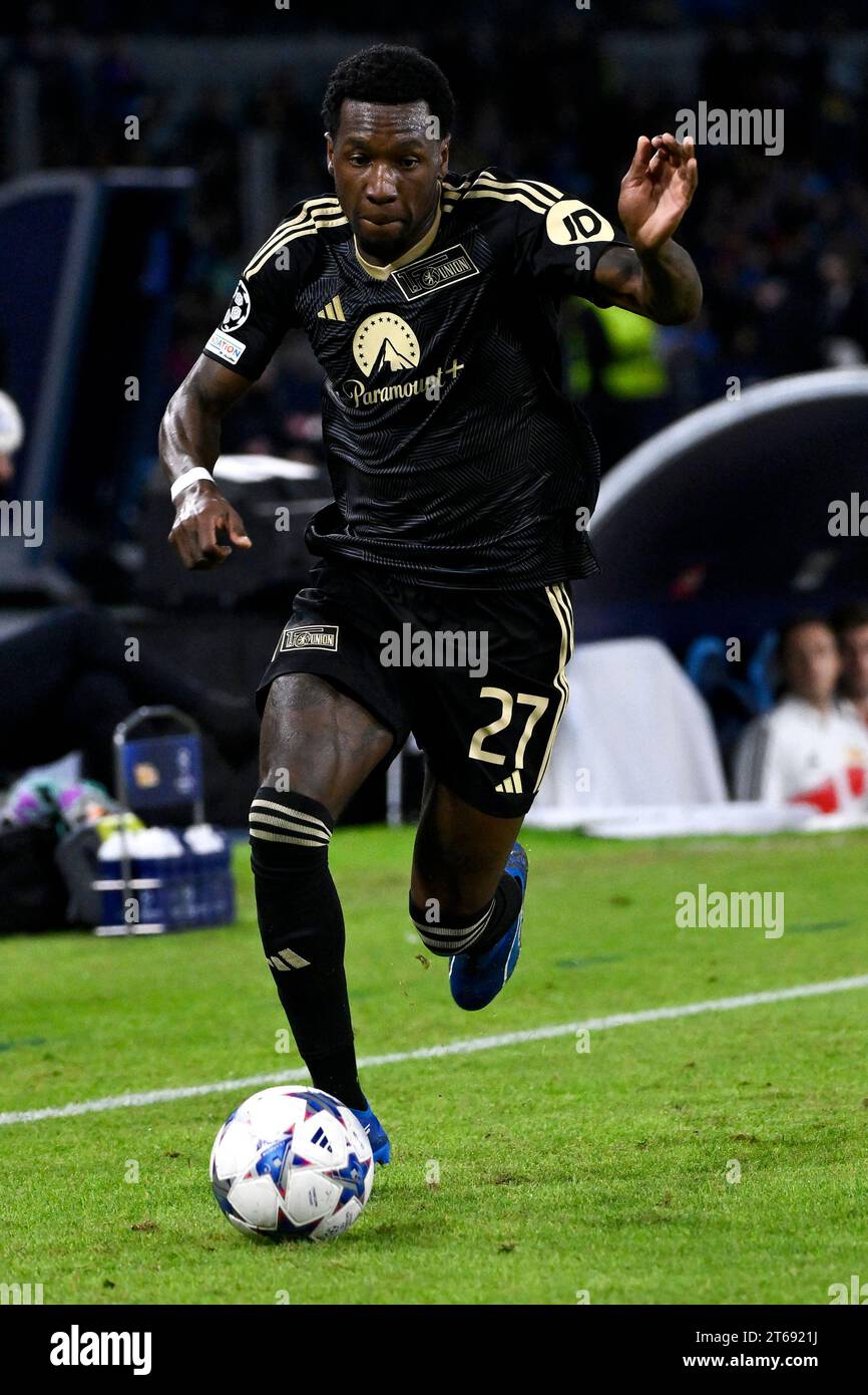 Sheraldo Becker of FC Union Berlin in action during the Champions ...
