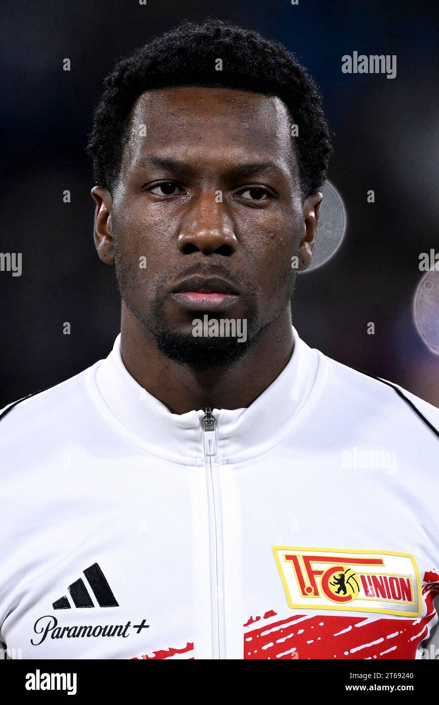 Sheraldo Becker of FC Union Berlin looks on during the Champions League ...