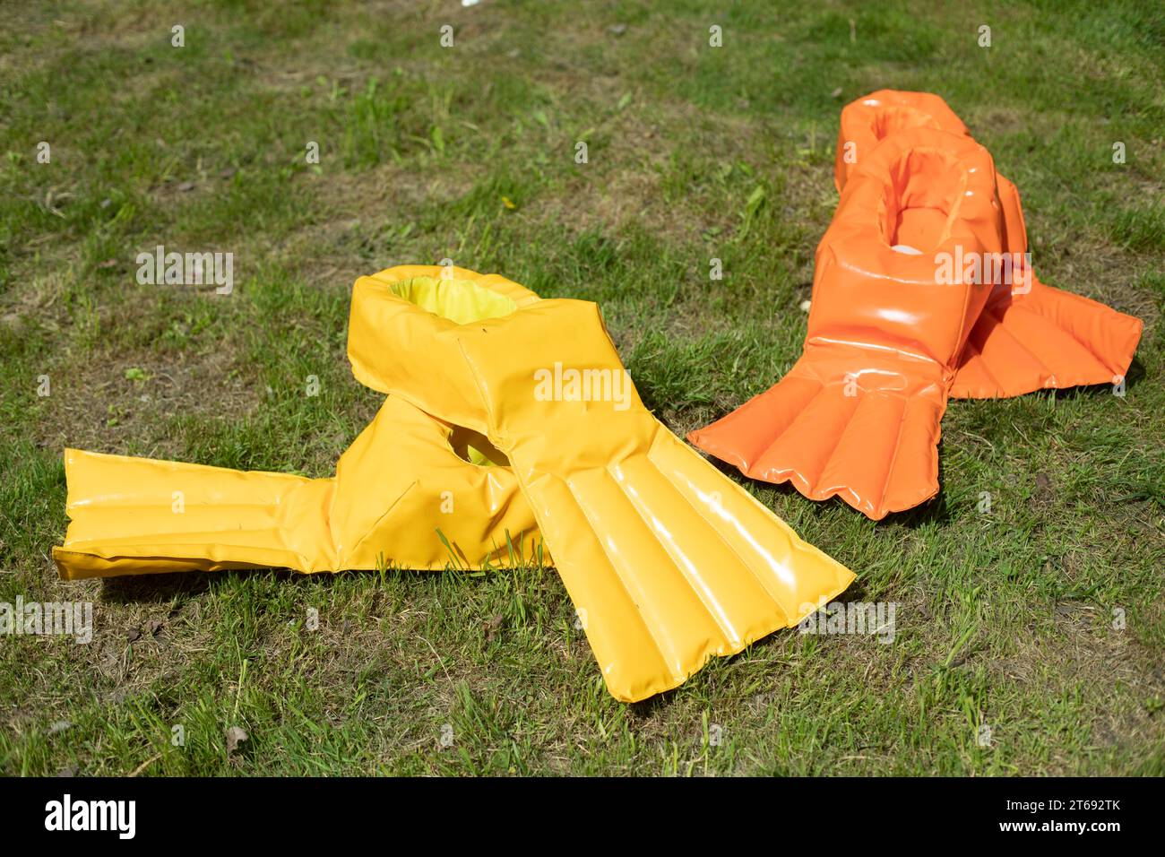 Bright flippers hi-res stock photography and images - Alamy