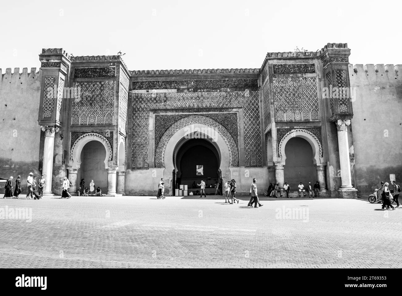 Meknes medina Black and White Stock Photos & Images - Alamy