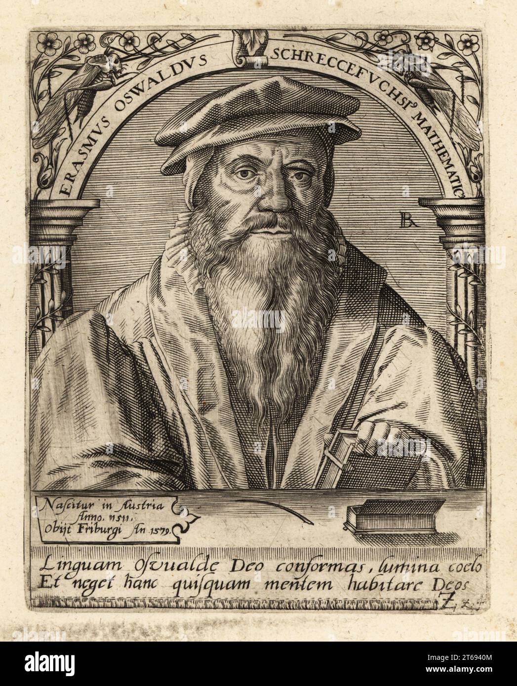 Erasmus Oswald Schreckenfuchs, Austrian humanist, astronomer and ...