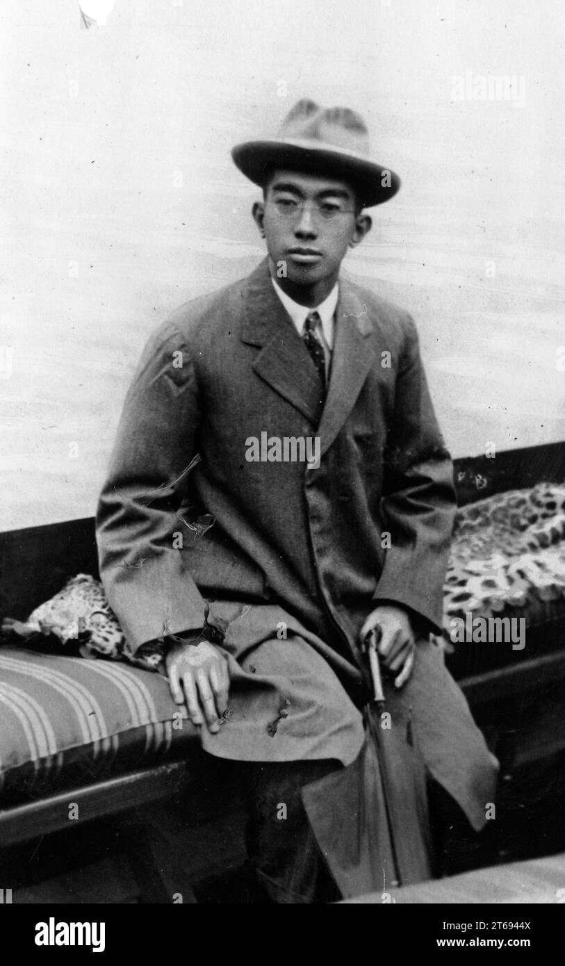 Prince regent hirohito hi-res stock photography and images - Alamy