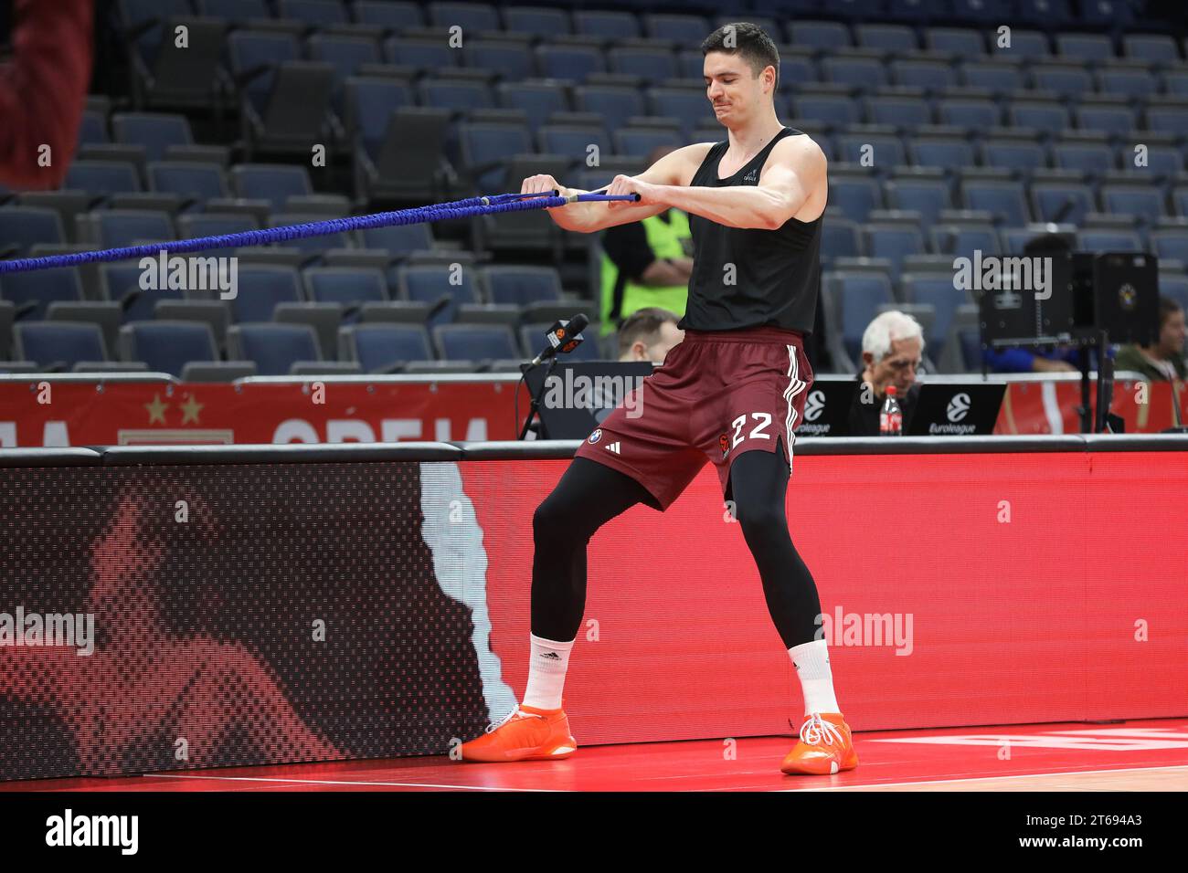 Belgrade, Serbia, 2 November, 2023. Danko Brankovic of FC Bayern Munich ...