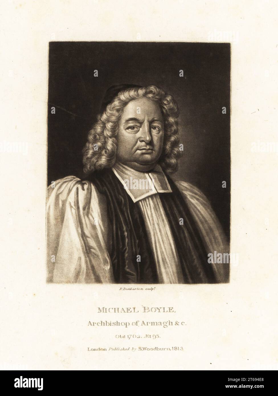 Michael Boyle, 1609-1702, Church of Ireland bishop. Archbishop of ...