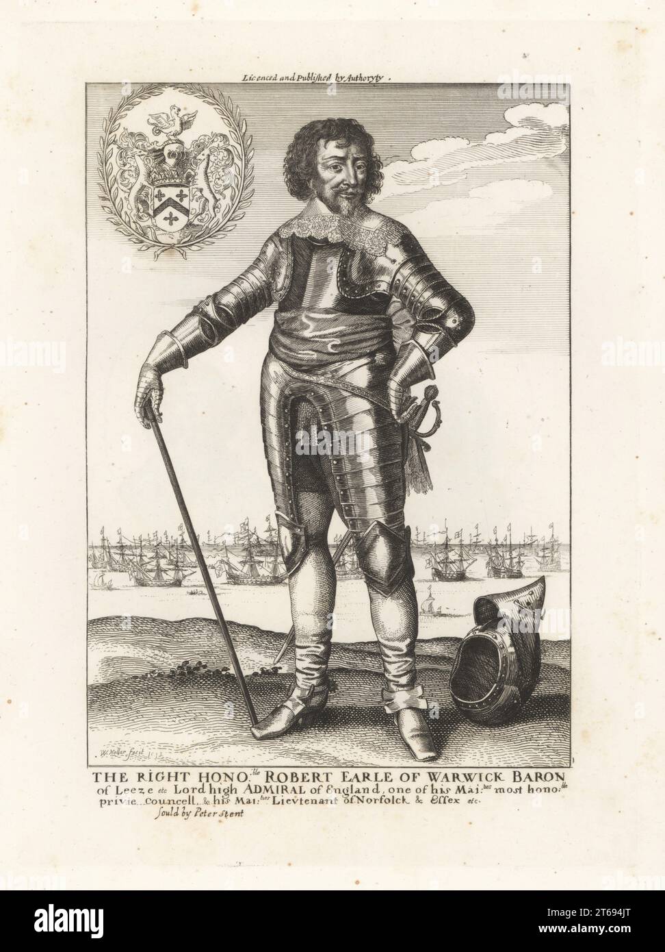 Robert Rich, 2nd Earl of Warwick, 1587-1658. English colonial ...