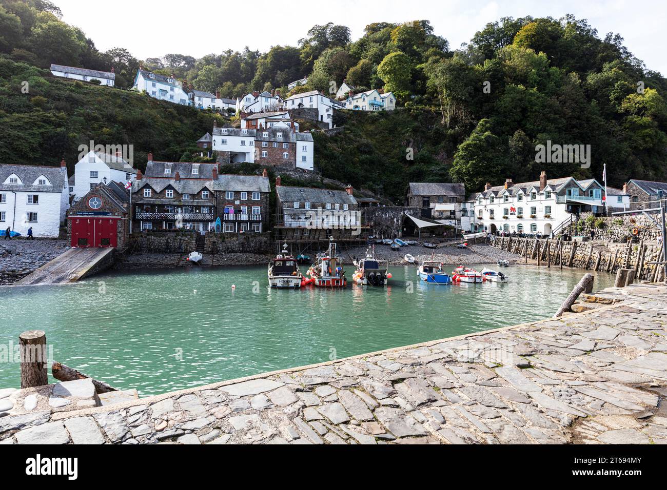 Clovelly, Devon, UK, England, Clovelly harbour, Clovelly UK, Clovelly ...