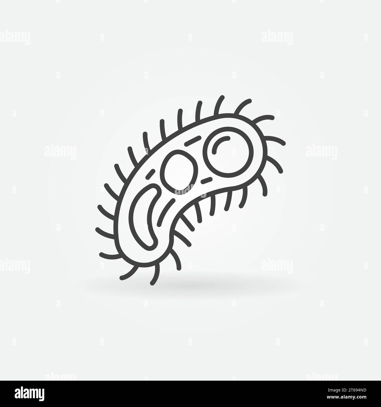 Allergens and microscope Stock Vector Images - Alamy