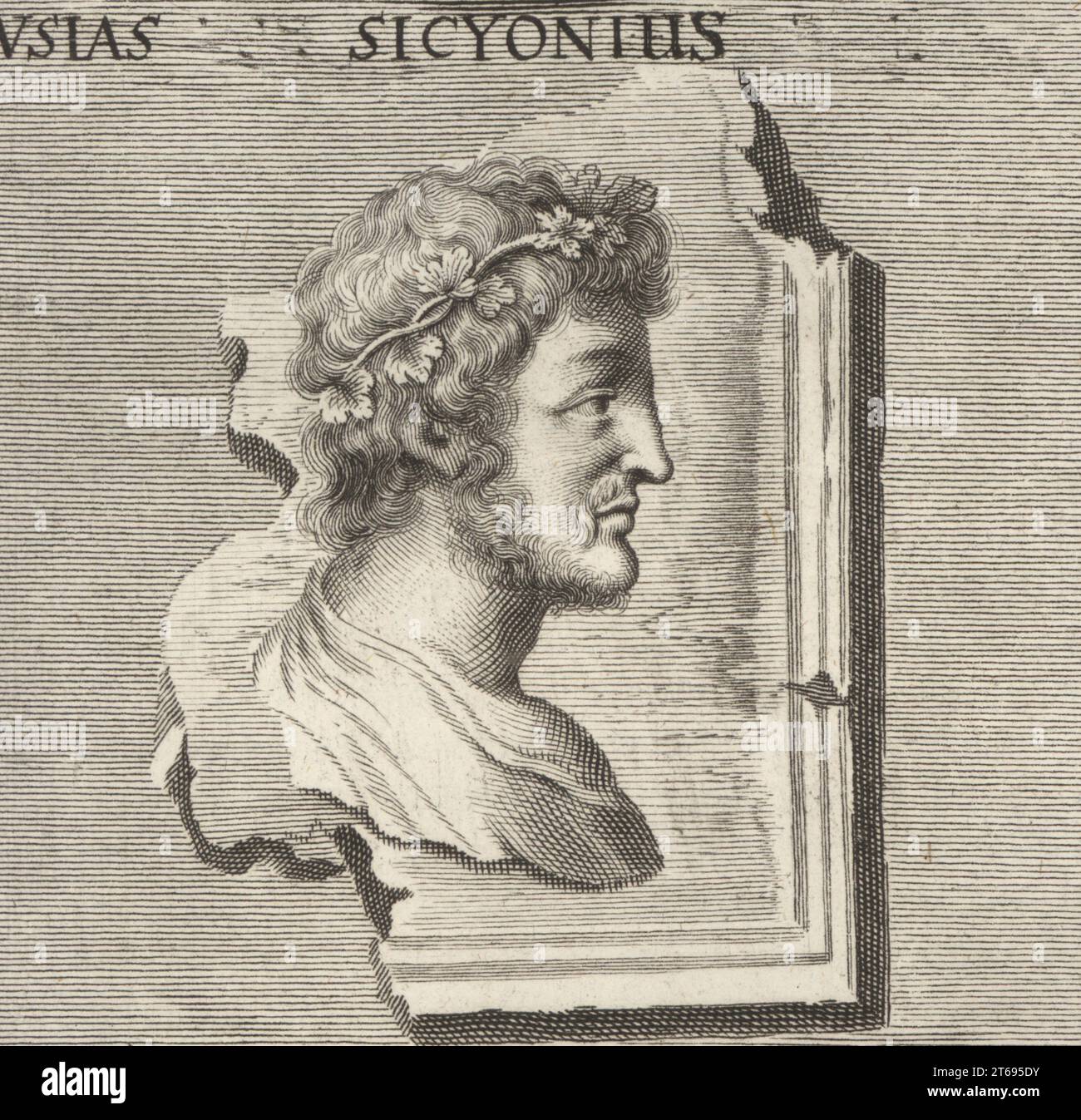 Pausias, ancient Greek painter of the school of Sicyon, 4th century BC ...