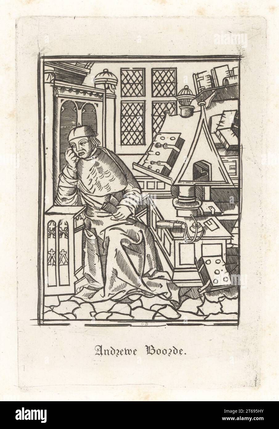 Andrew Boorde, c. 1490 1549, English traveller, physician, holy man and ...