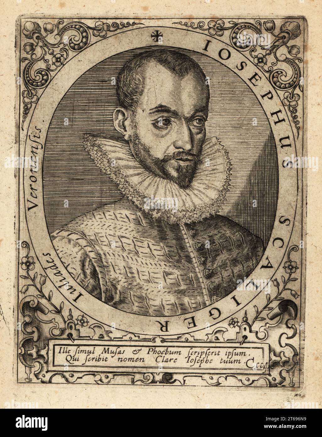 Joseph Justus Scaliger, French religious leader and scholar, 1540-1609 ...