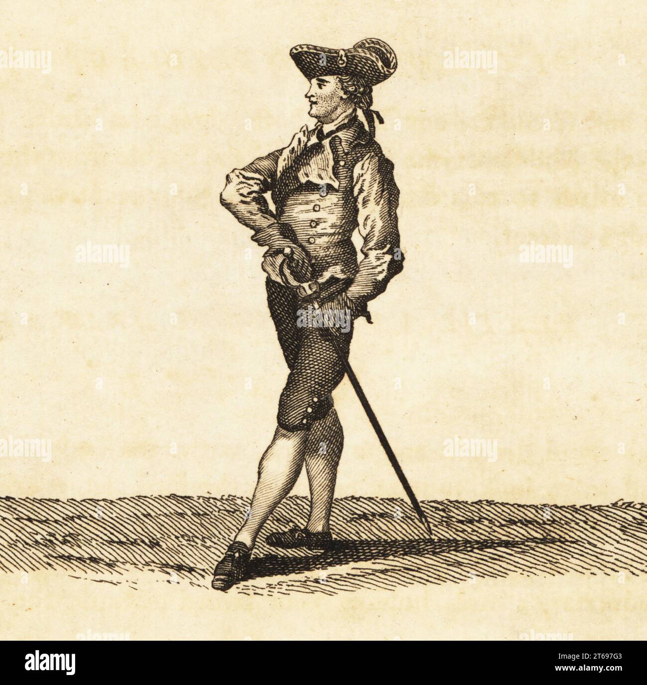 Portrait of Domenico Angelo (1717-1802), Italian sword and fencing ...