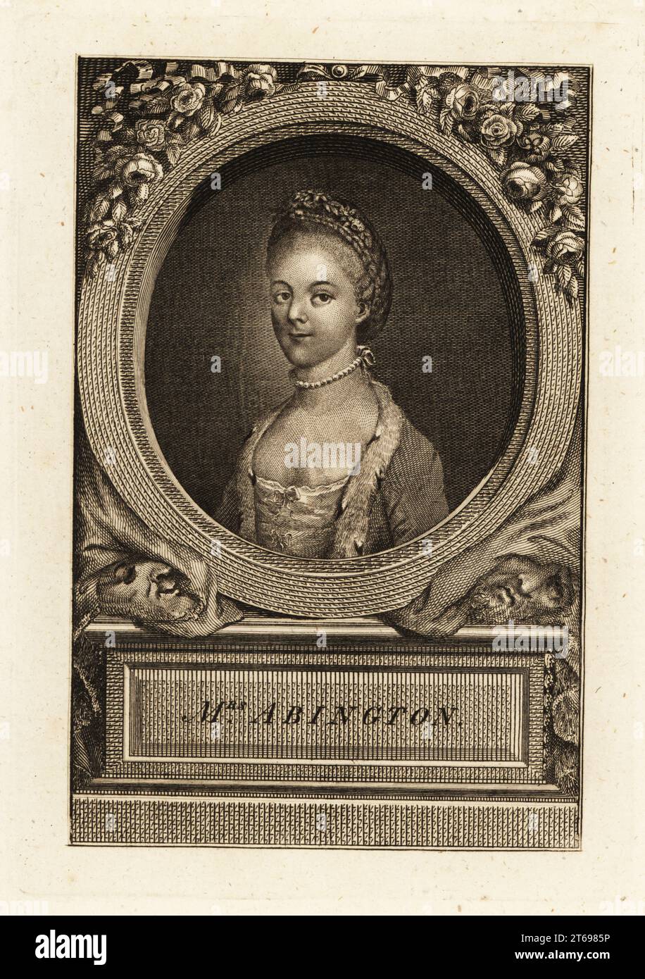 Mrs Frances Abington or Fanny Abington (1737-1815), English actress who ...