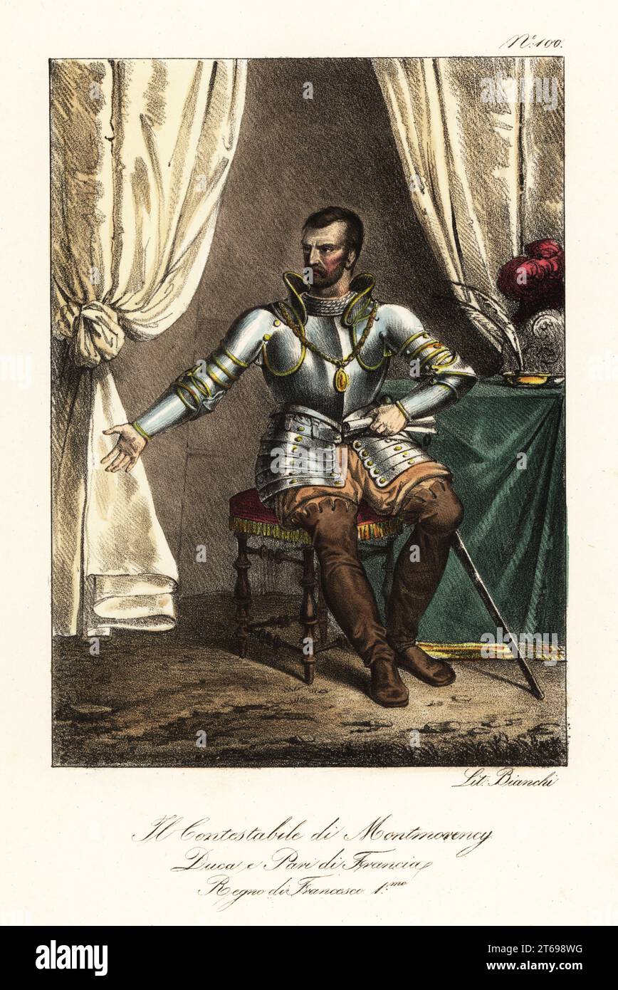 Anne, Duke of Montmorency, Honorary Knight of the Garter, 1493-1567 ...