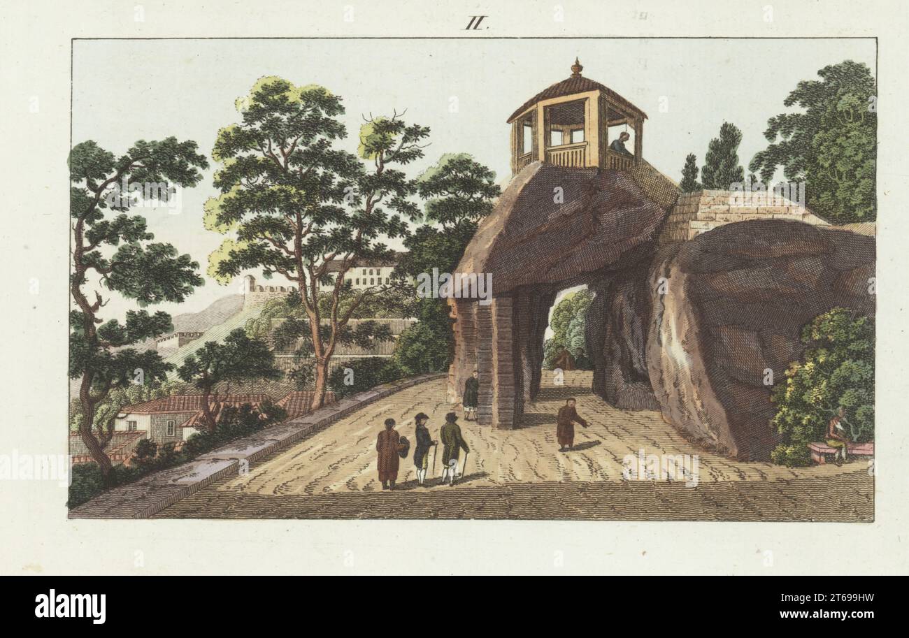 Camoes' Grotto in Luis de Camoes Garden, Macau, China. Former home of ...