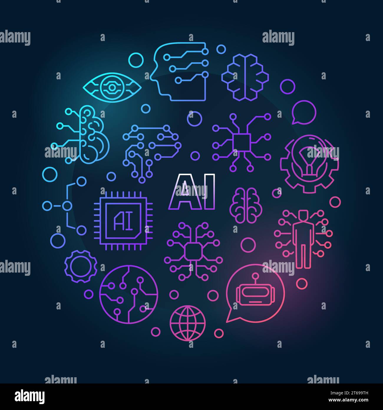 Dark circle eye model Stock Vector Images - Alamy