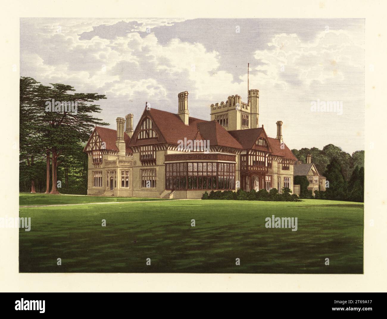 Victorian style turret hi-res stock photography and images - Alamy