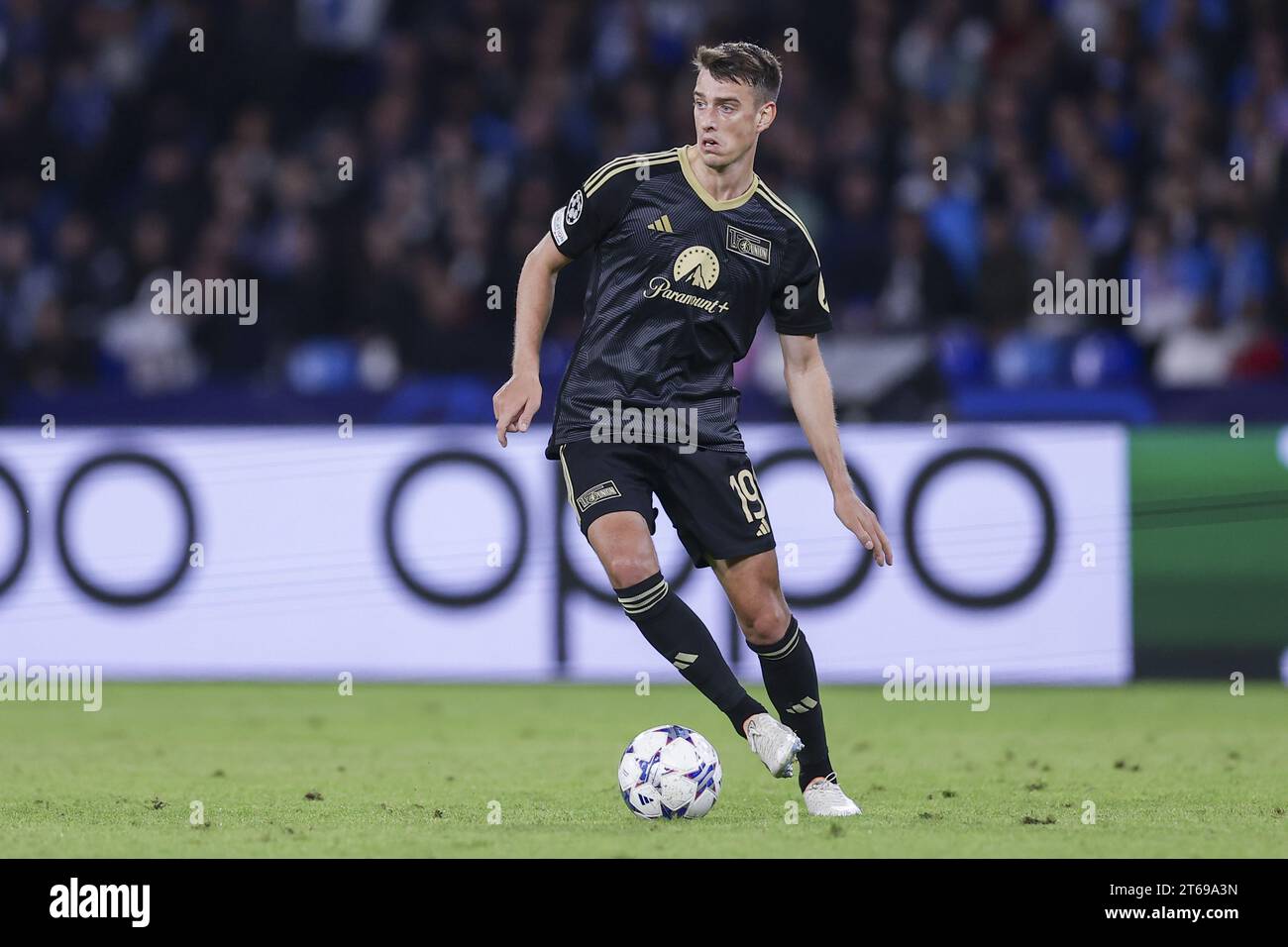 Naples, Italy. 08th Nov, 2023. Berlin's German midfielder Janik Haberer ...