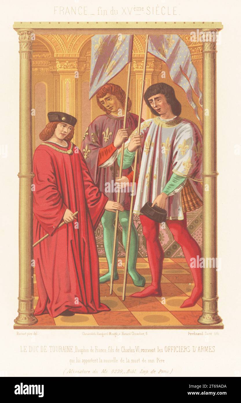 Charles, dauphin of France, Duke of Touraine (later King Charles VII ...