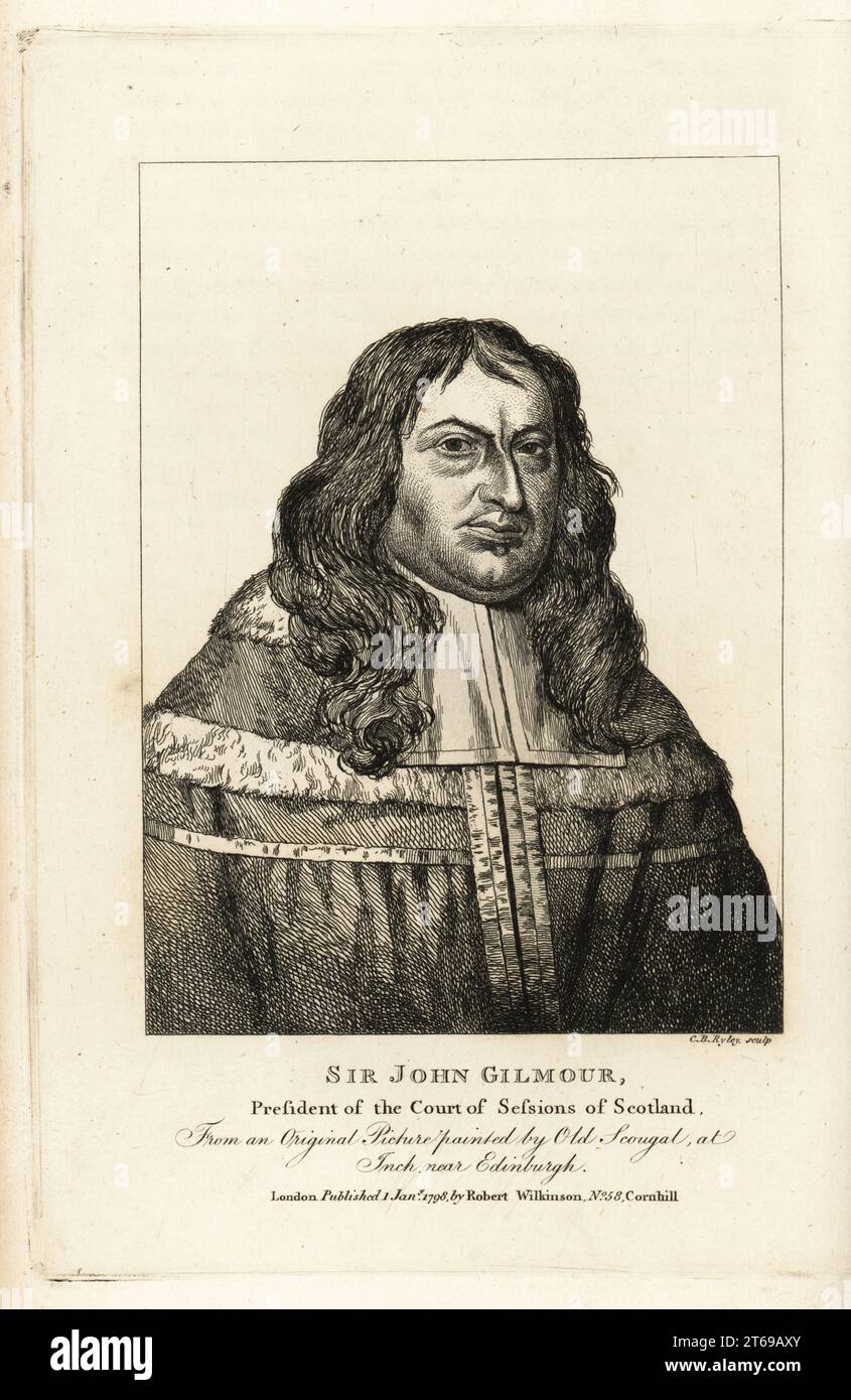 Scotland judge robe hi-res stock photography and images - Alamy