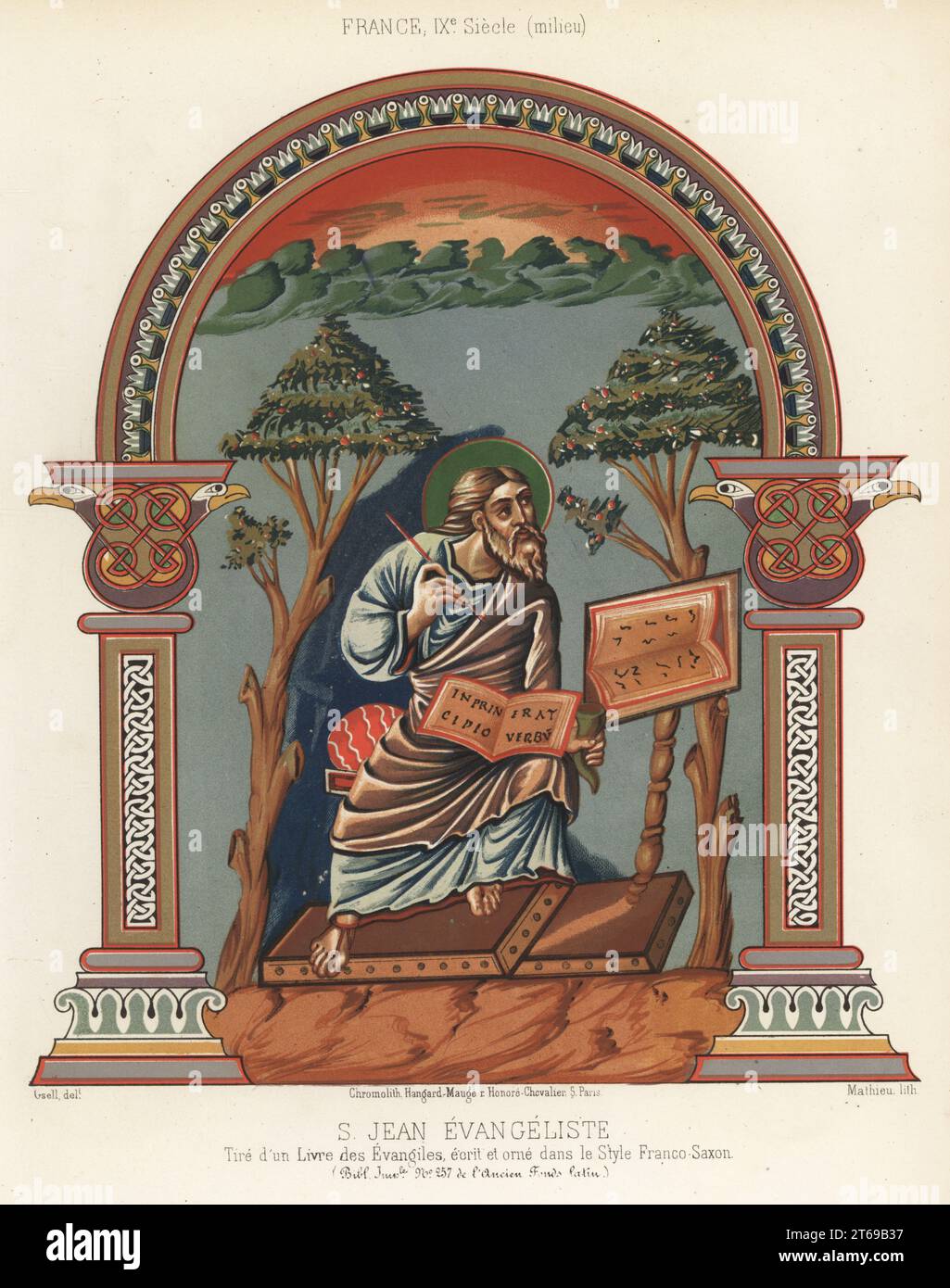 Ascension Des évangiles Du Christ Rabbula