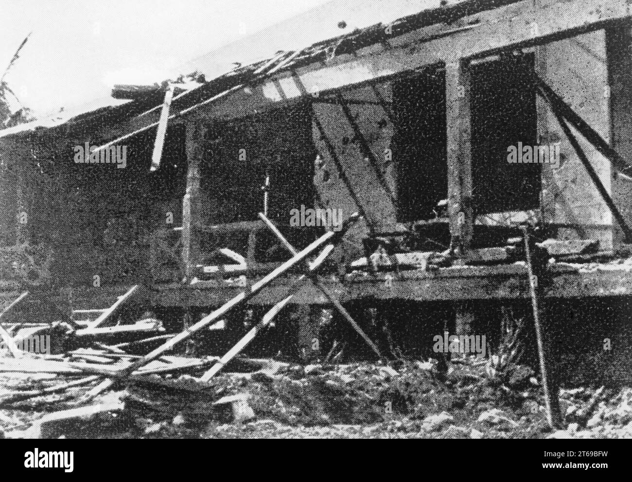 House of General Douglas McArthur and his family on the Bataan ...