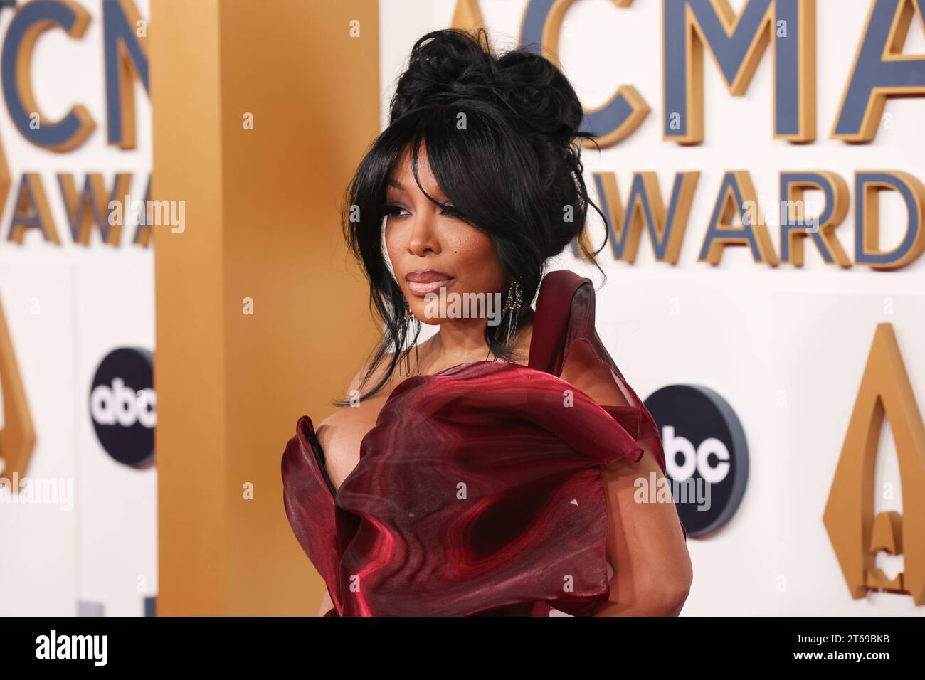 Nashville, USA. 08th Nov, 2023. K. Michelle arriving at the 57th Annual ...
