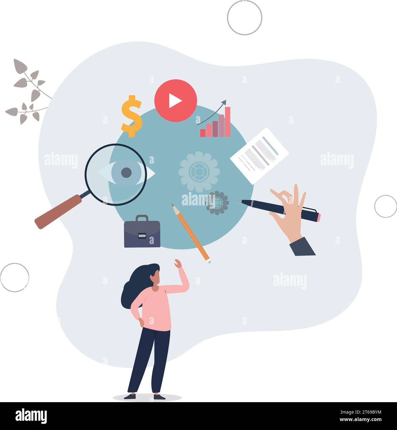 Approach and methodology Stock Vector Images - Alamy