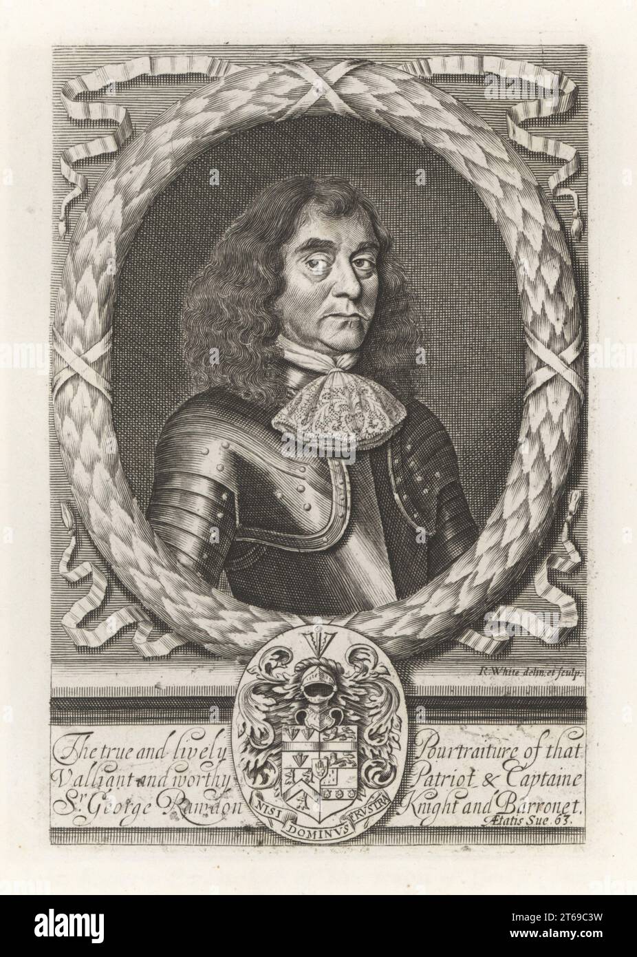 Sir George Rawdon, 1st Baronet of Moira, County Down, 16041684. English ...