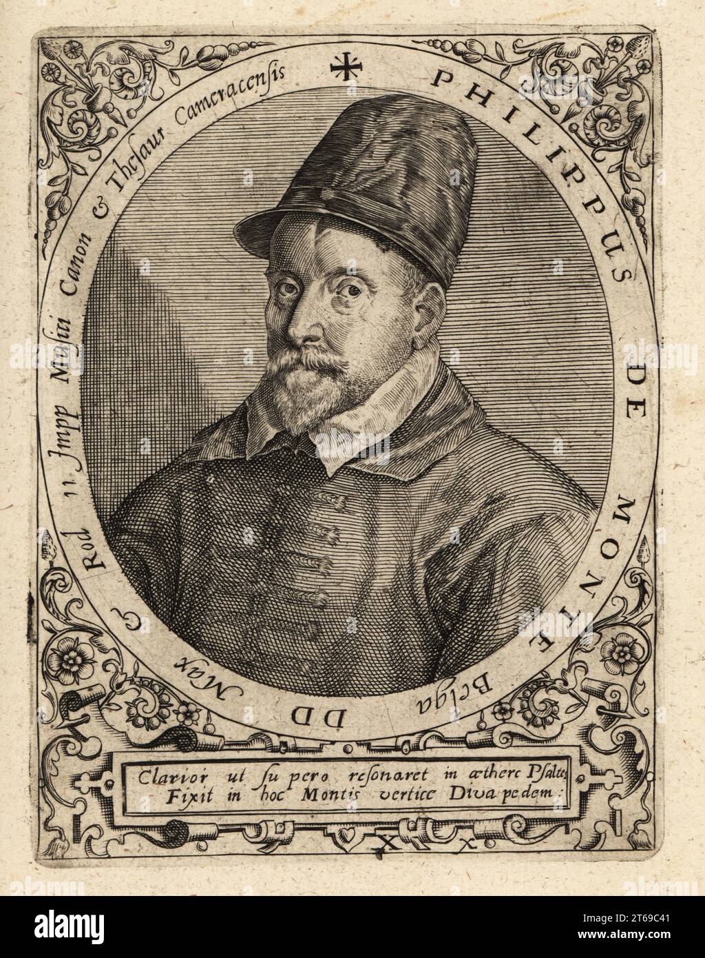 Philippe de Monte, Flemish composer of madrigals of the late ...