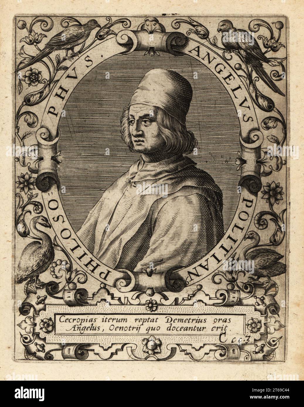 Agnolo Ambrogini, nickname Poliziano, Italian classical scholar and ...