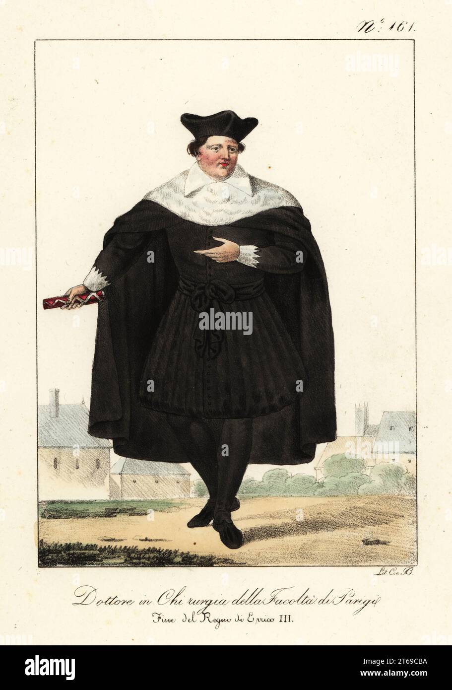 Costume of a Doctor of Surgery at the Faculty of Medicine, University ...