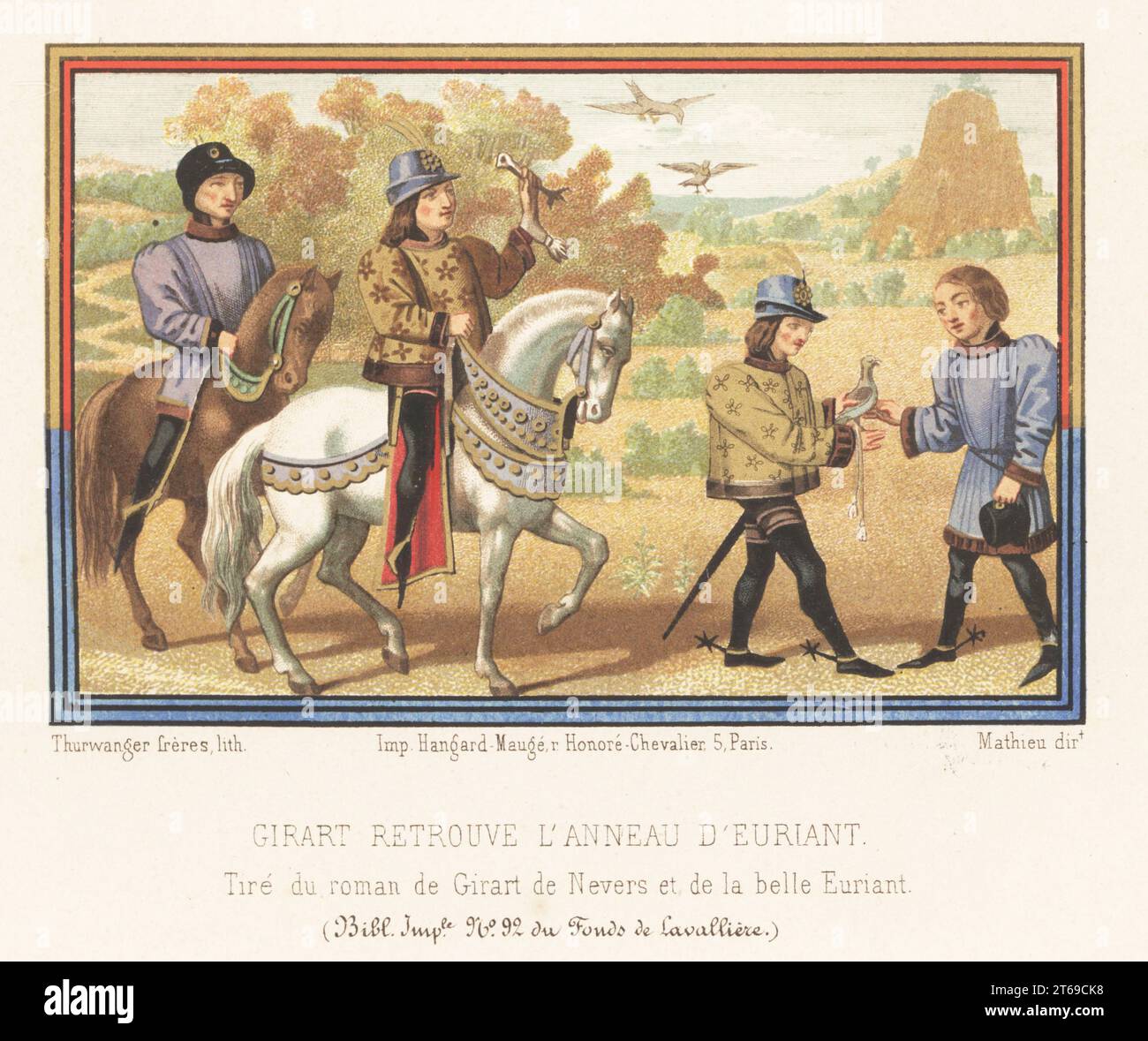Roman de girart de nevers hi-res stock photography and images - Alamy