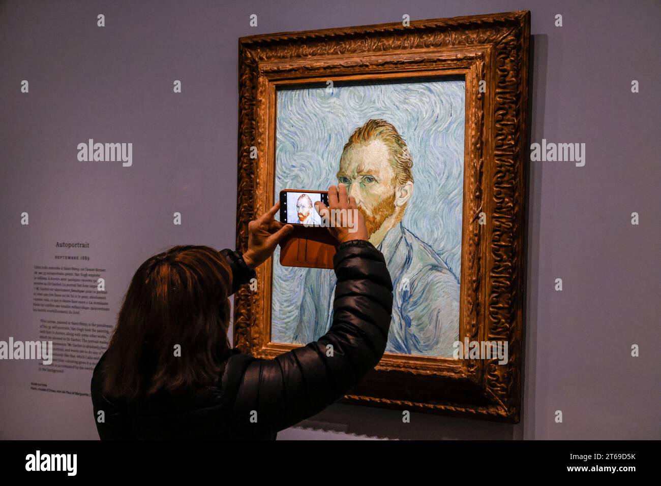 Art painting vincent van gogh self portrait van gogh museum hi-res ...