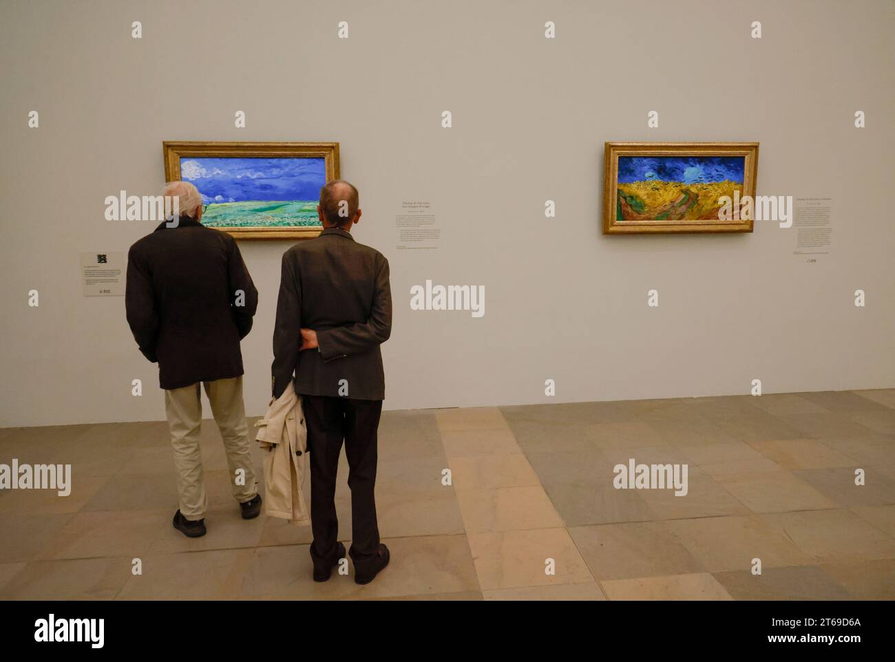 VAN GOGH EXHIBITION ORSAY MUSEUM Stock Photo - Alamy