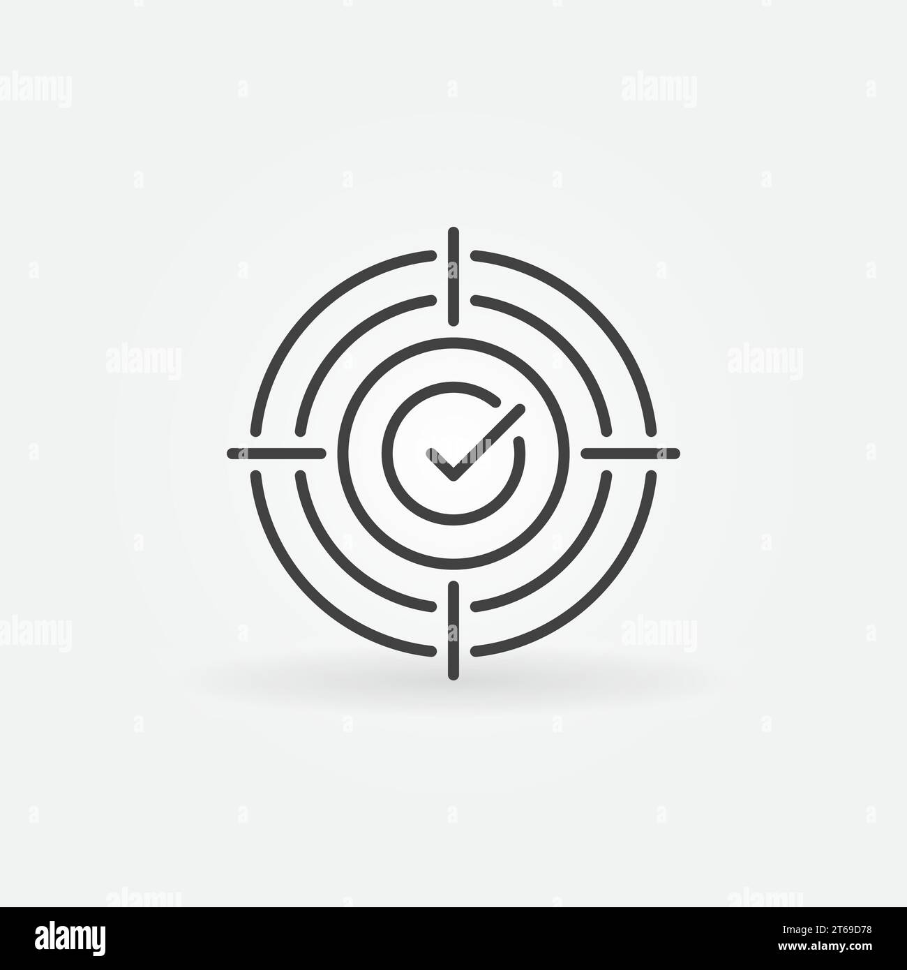Stay focused concept Stock Vector Images - Alamy