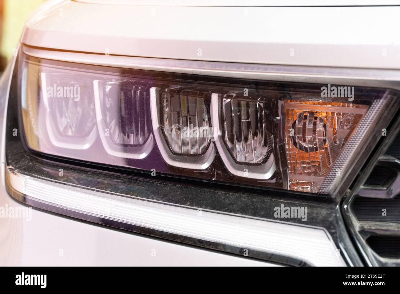 Car head lamps hi-res stock photography and images - Alamy